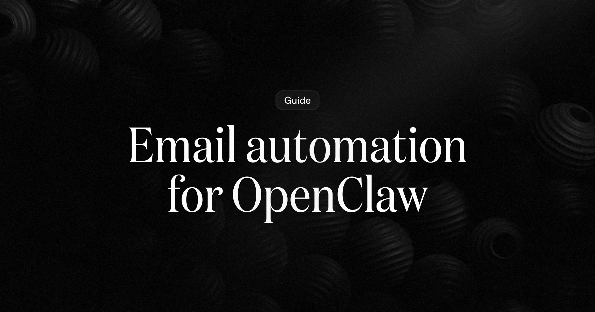 Email automation for OpenClaw · Resend