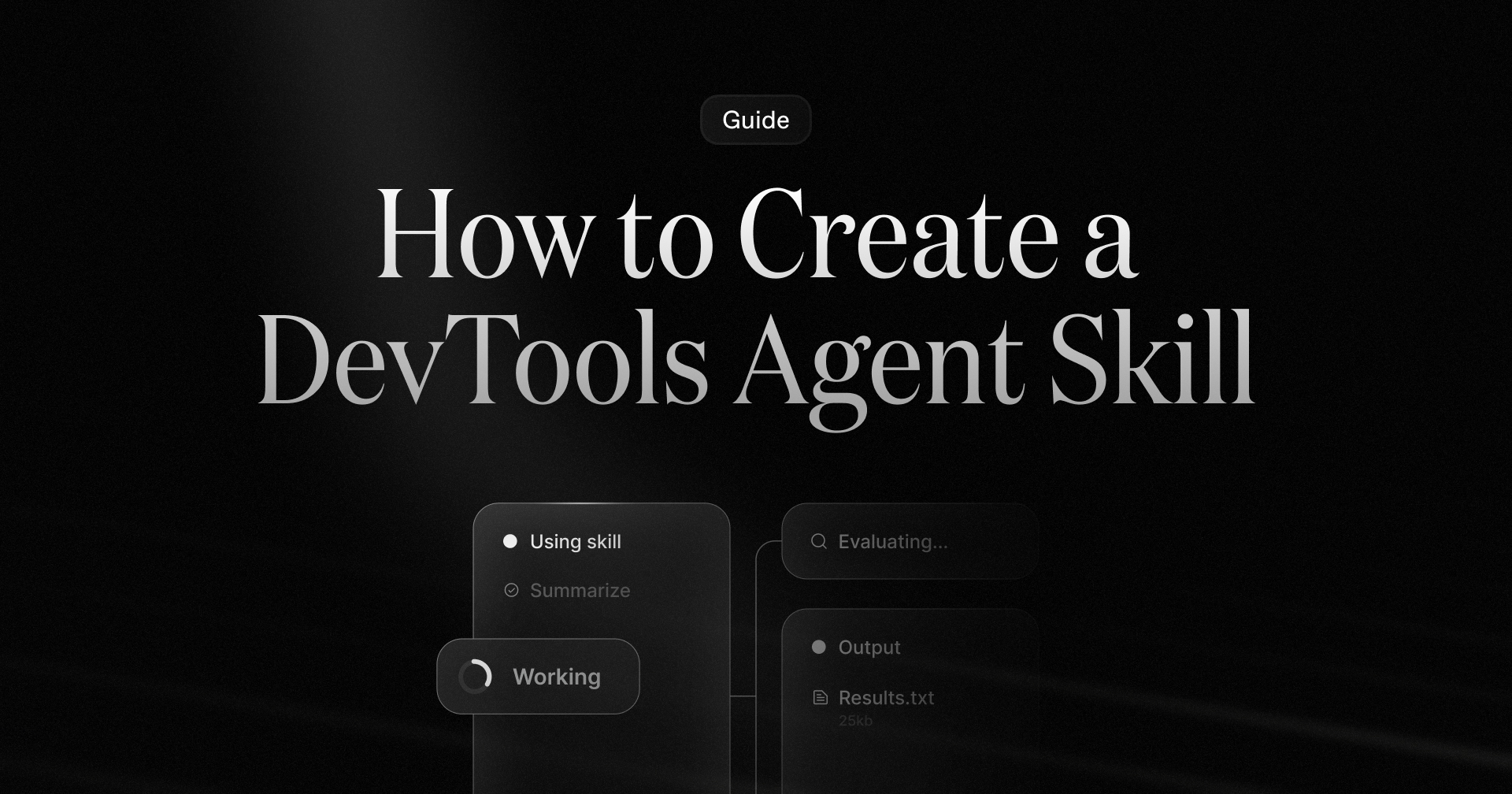 How to Create a DevTools Agent Skill · Resend