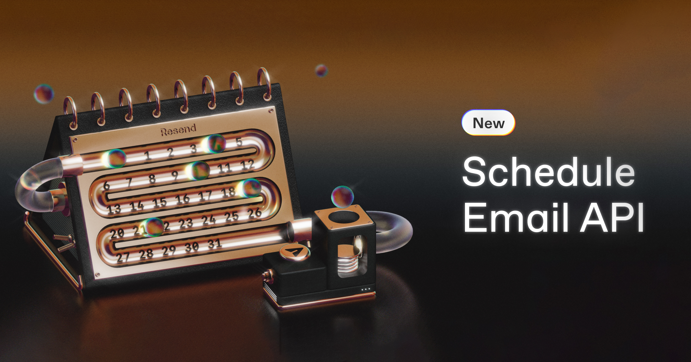 Introducing the Schedule Email API · Resend