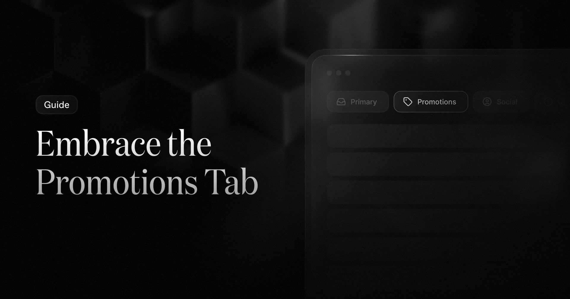 Why You Should Embrace the Promotions Tab · Resend